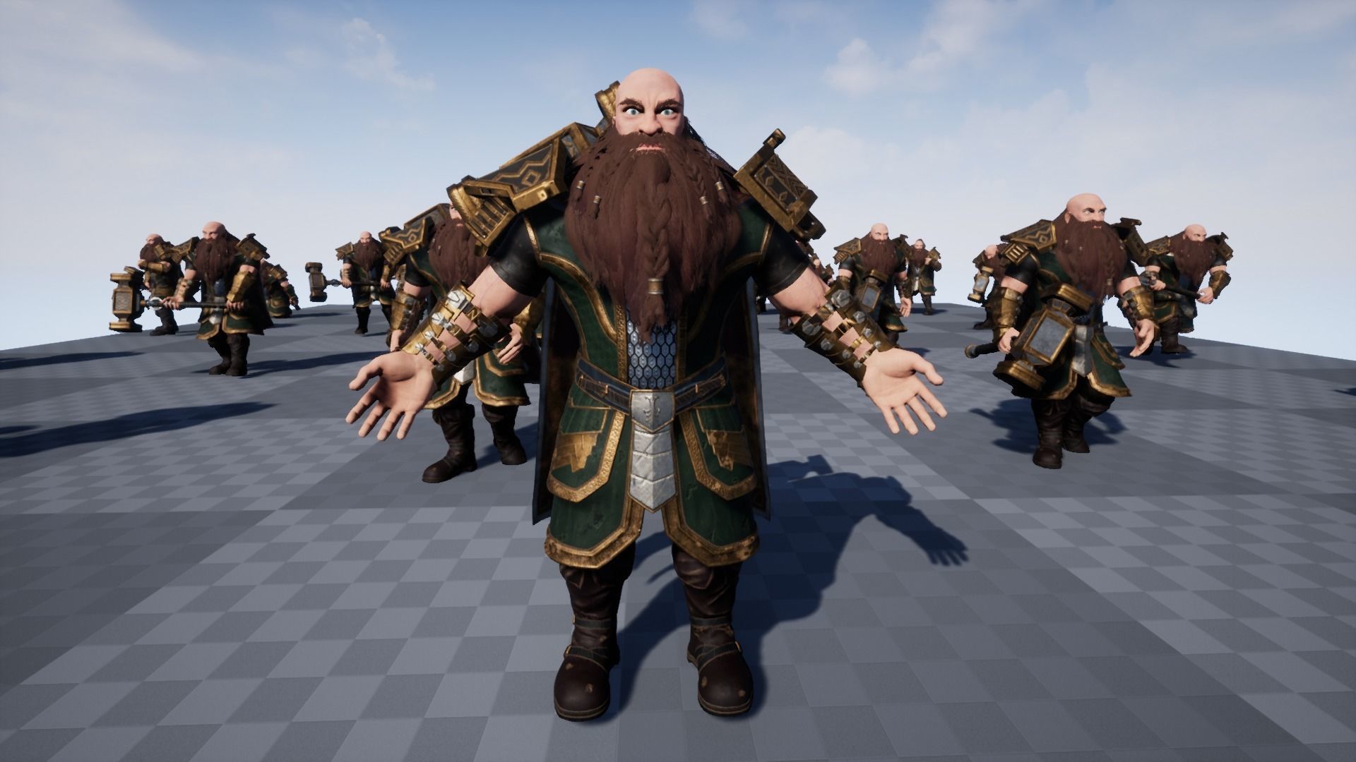 3D model Dwarf VR / AR / low-poly | CGTrader