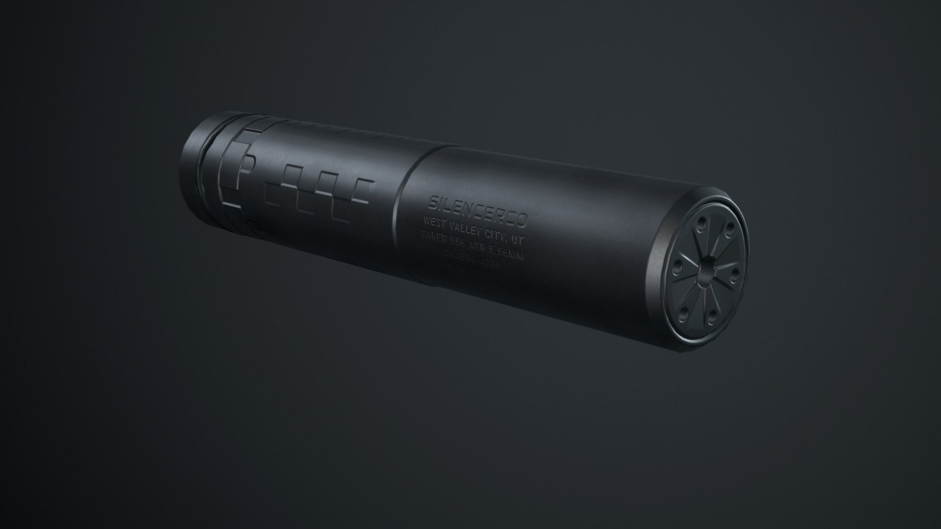 3D model Suppressor SilencerCO VR / AR / low-poly | CGTrader