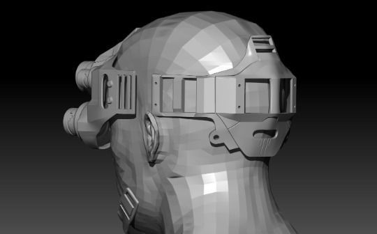 Splinter Cell Sam Fisher goggles fanmade 3D model 3D printable | CGTrader