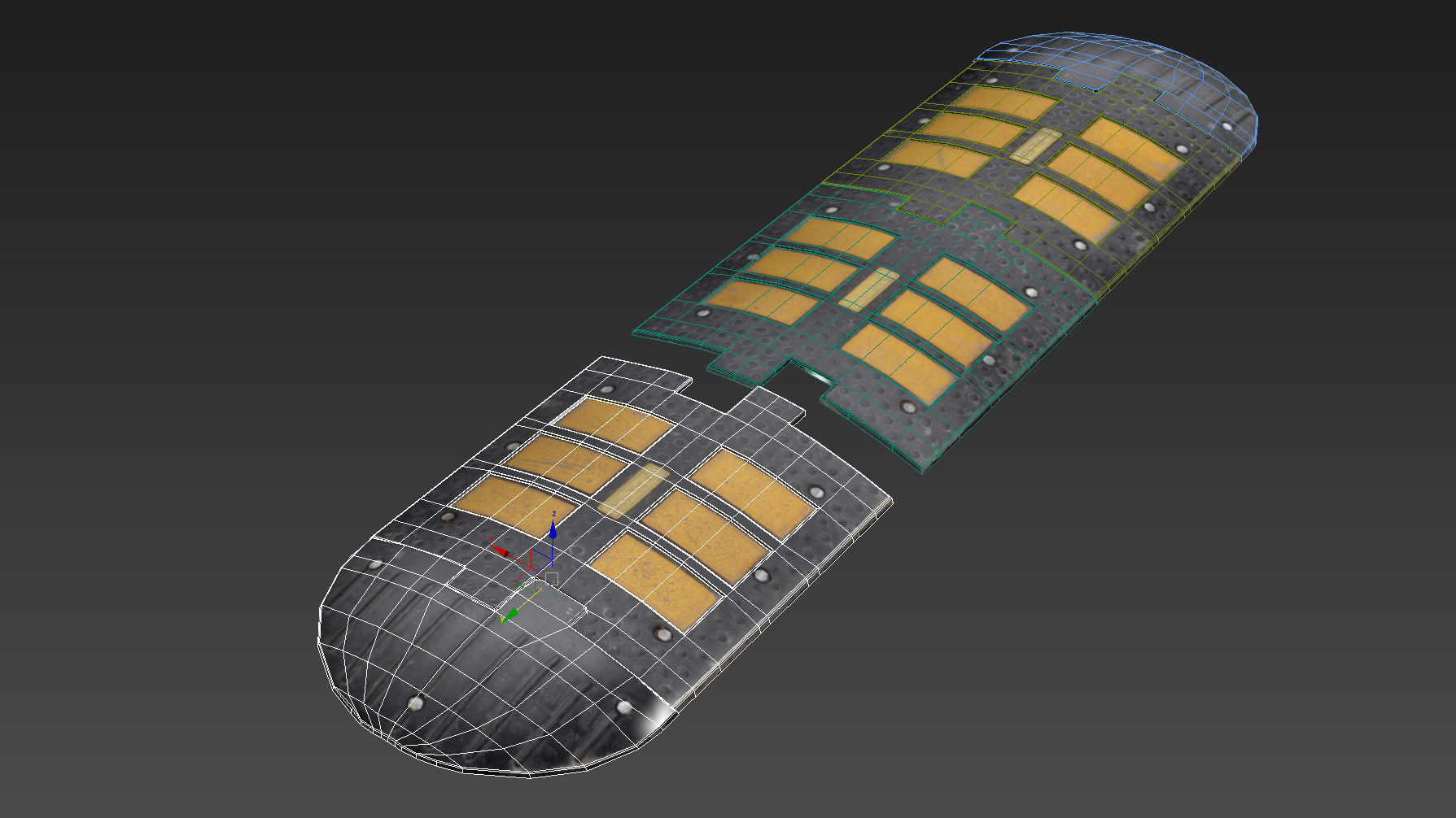 3D model Realistic Speed bump VR / AR / low-poly | CGTrader