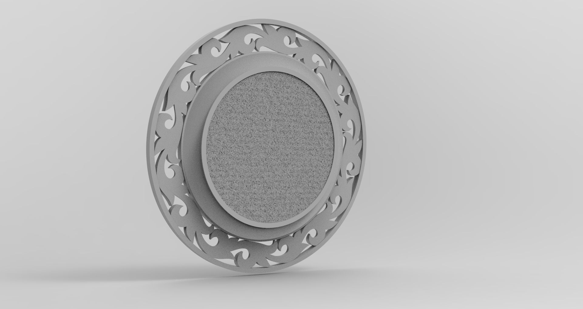 Decorative Plate v2 3D model 3D printable | CGTrader
