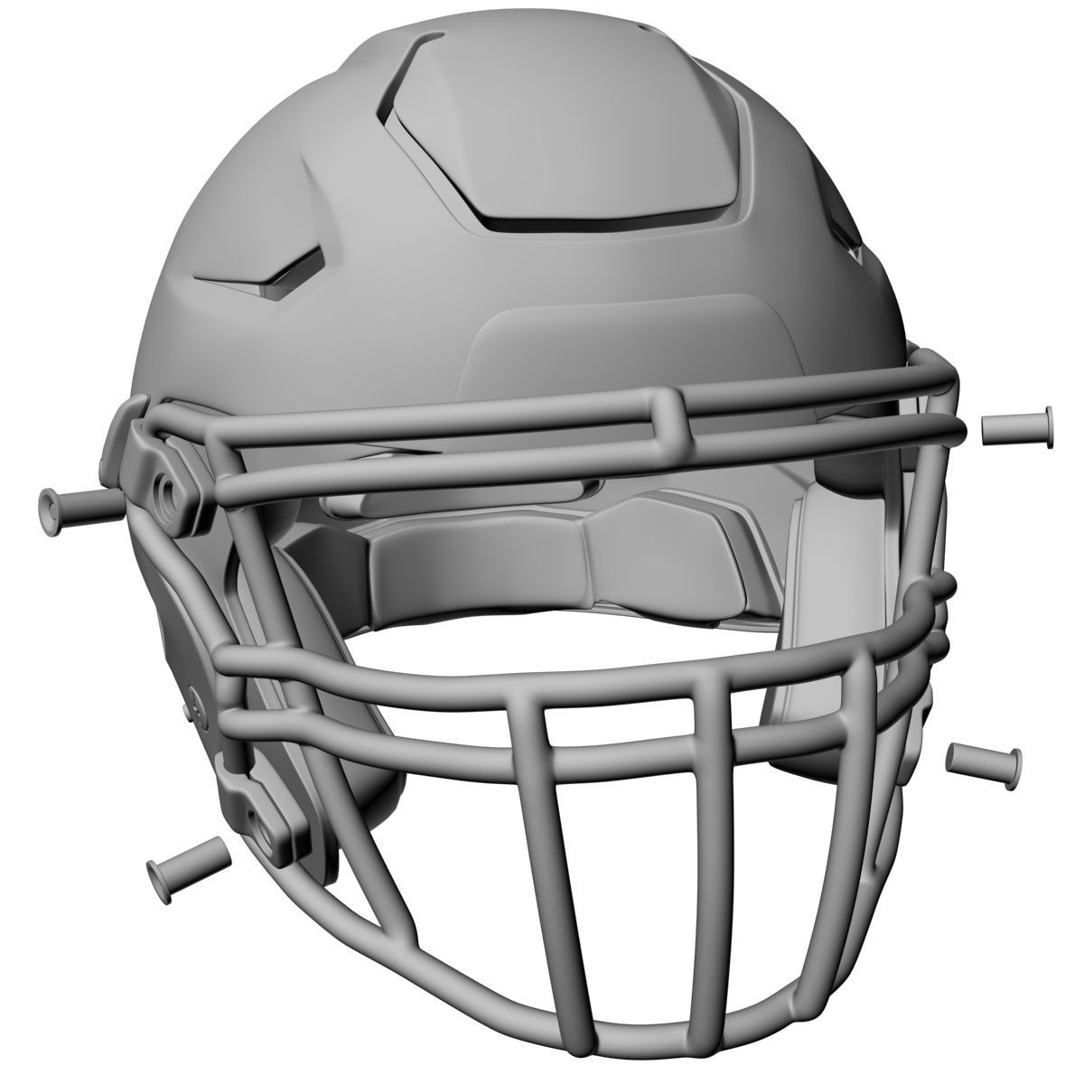 Riddell Speed Flex Football Helmet 3D model 3D printable | CGTrader