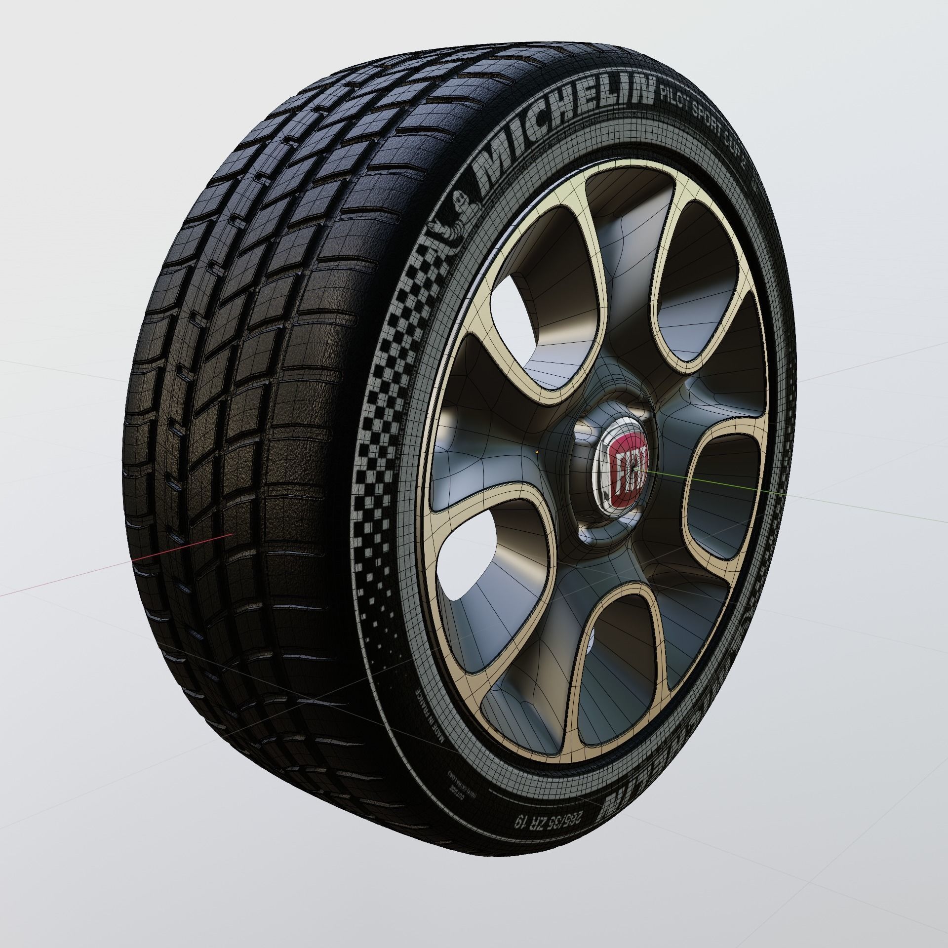 Rim Fiat new look 3D model | CGTrader