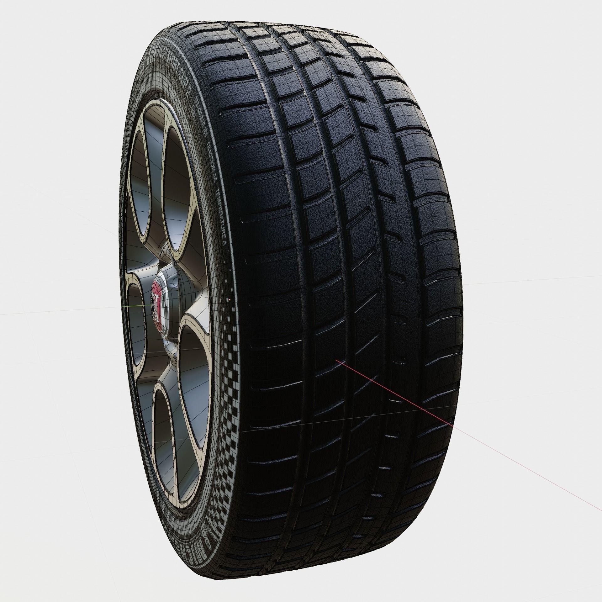 Rim Fiat new look 3D model | CGTrader