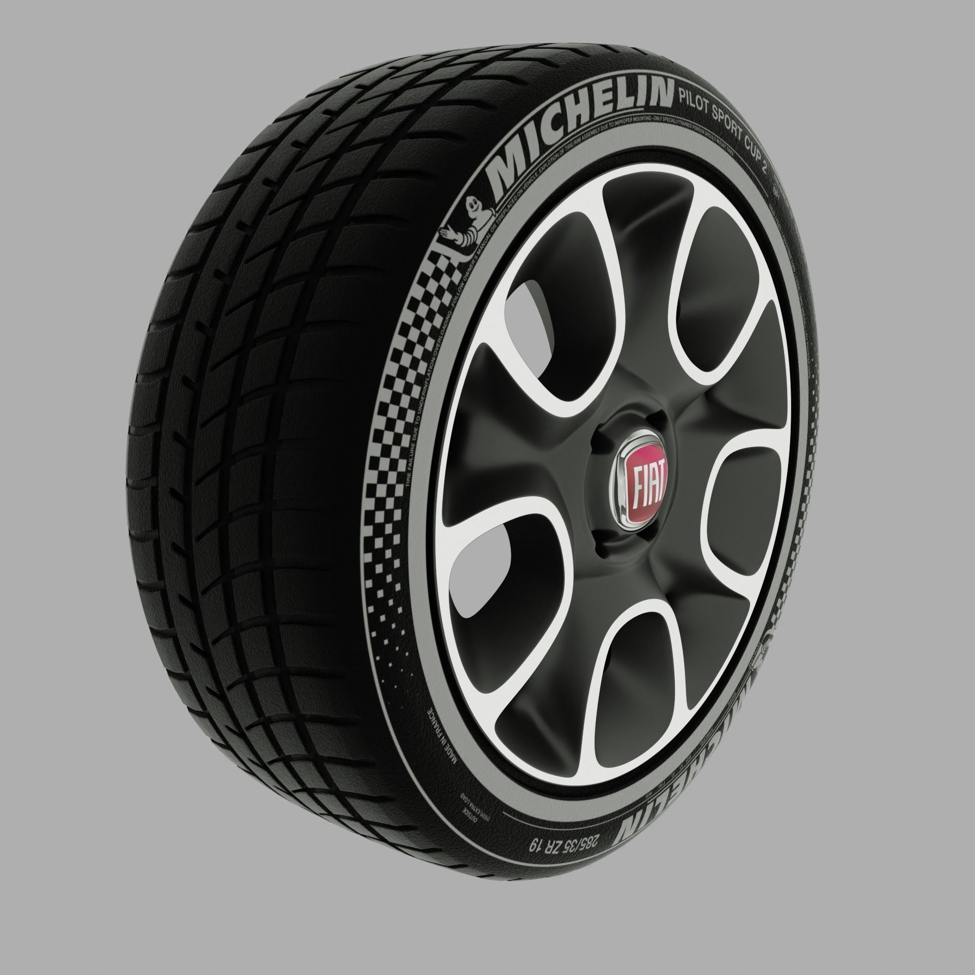 Rim Fiat new look 3D model | CGTrader