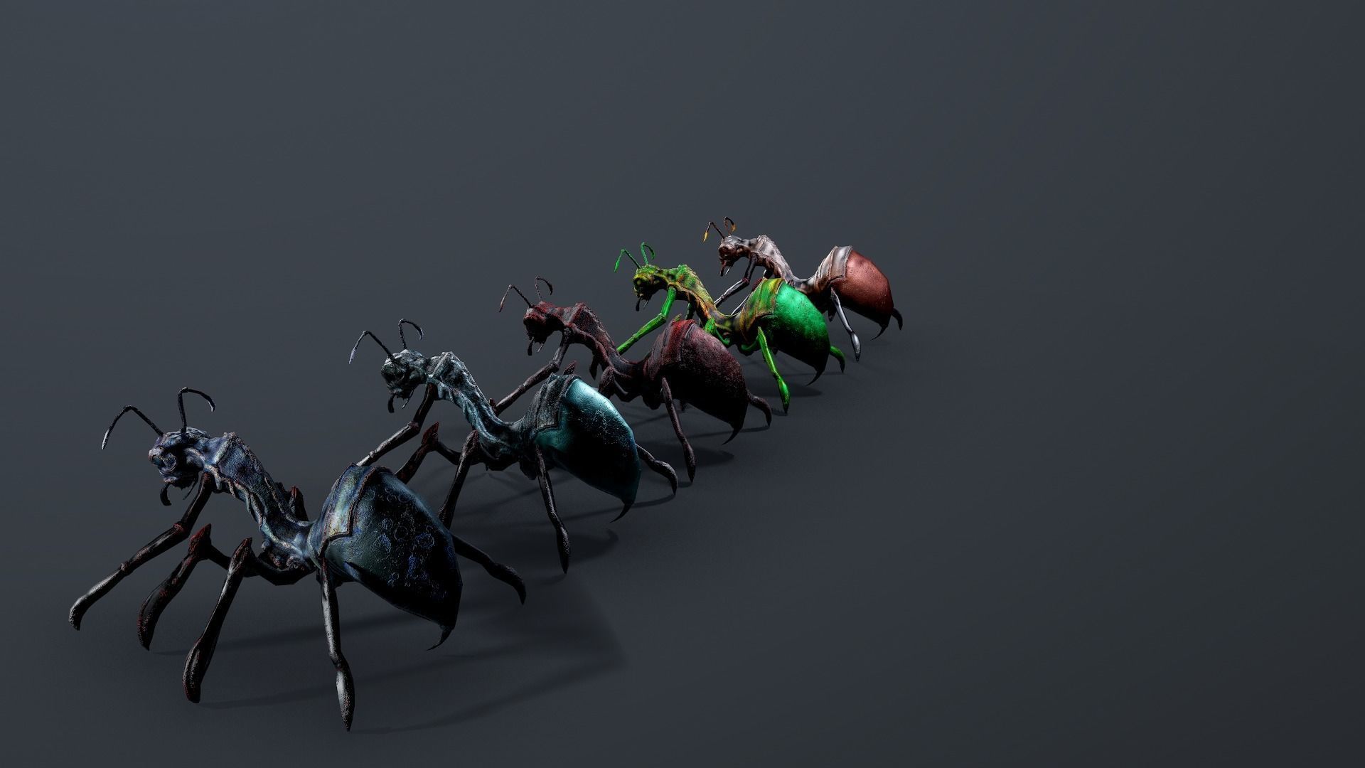 3D model Insect 1 ue4 and unity VR / AR / low-poly | CGTrader