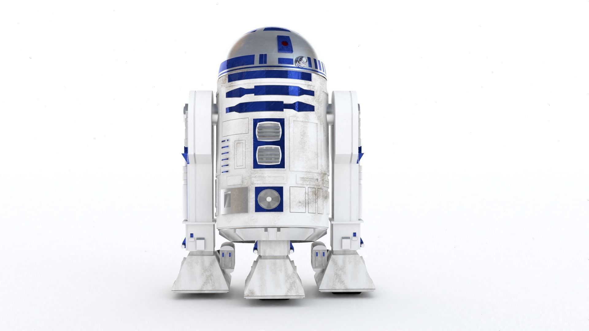R2D2 and other astromech - Star Wars 3D model | CGTrader