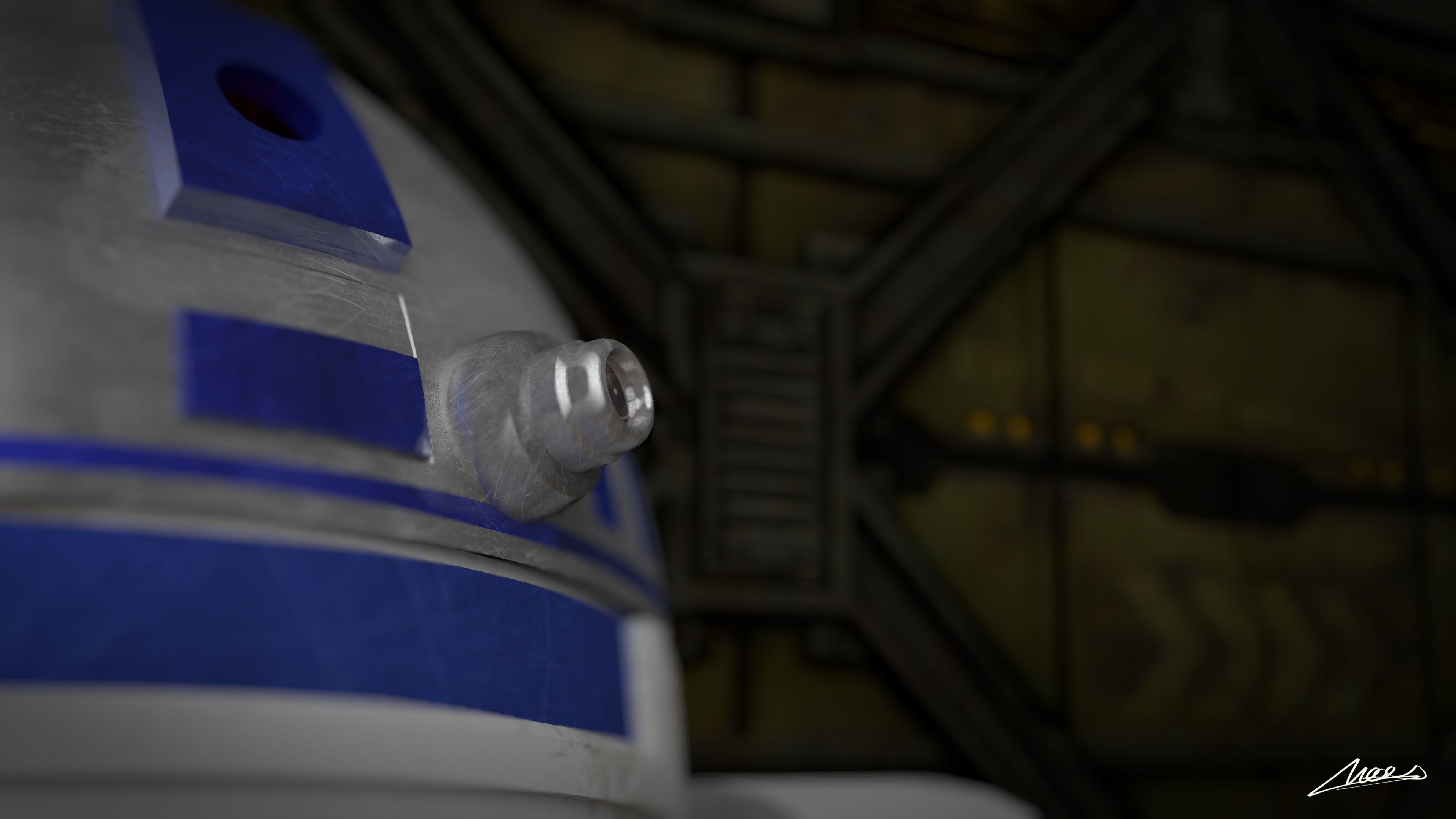 R2D2 and other astromech - Star Wars 3D model | CGTrader