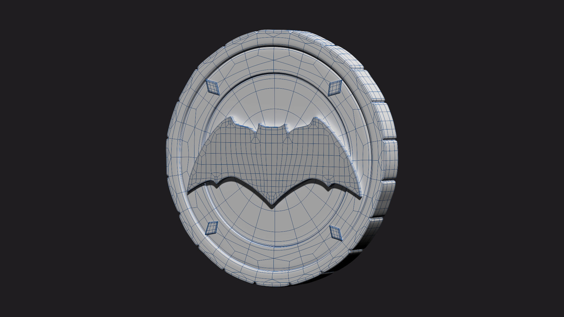 3D model Bat Coin VR / AR / low-poly | CGTrader