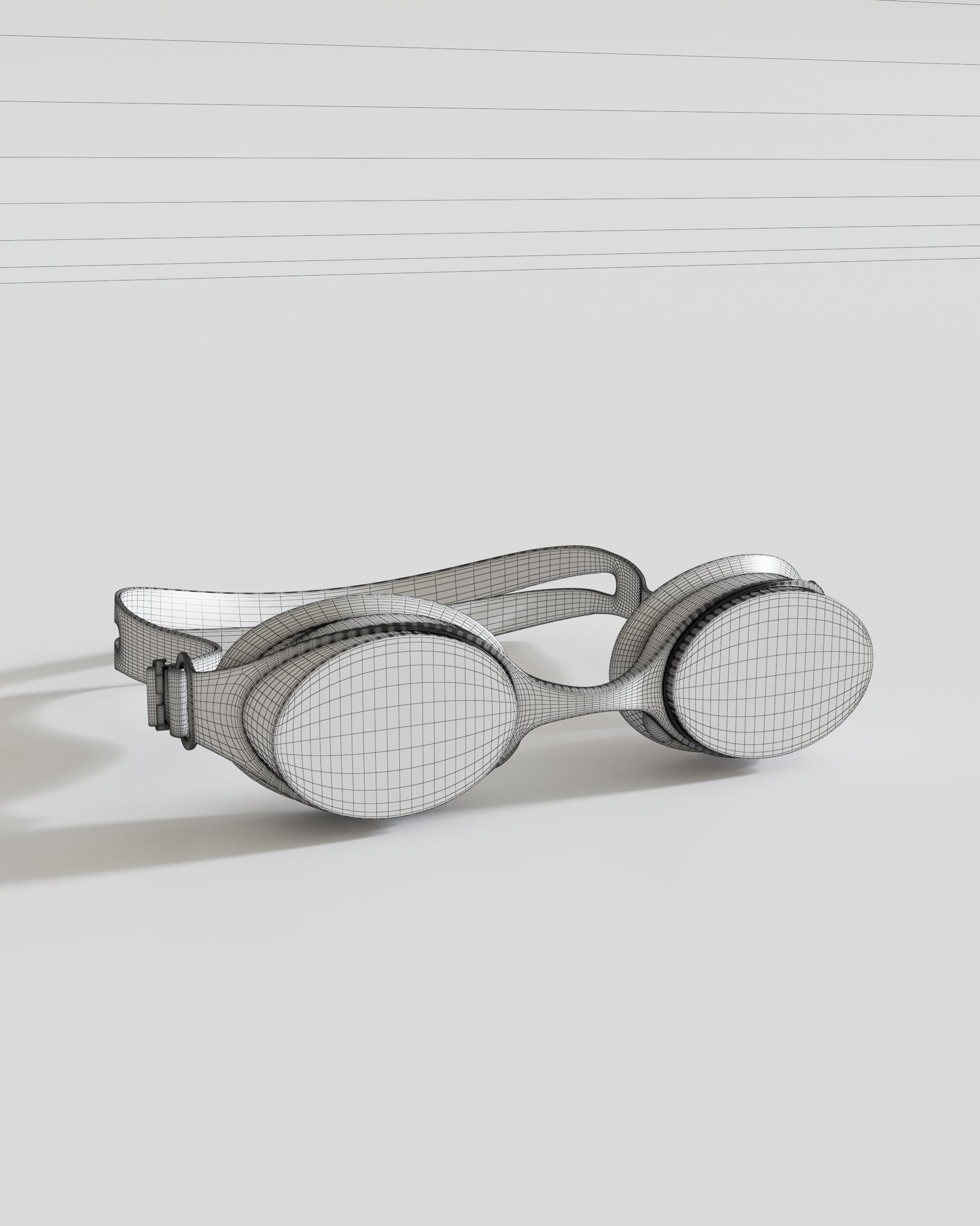 SWIMMING GOGGLES 3D model | CGTrader