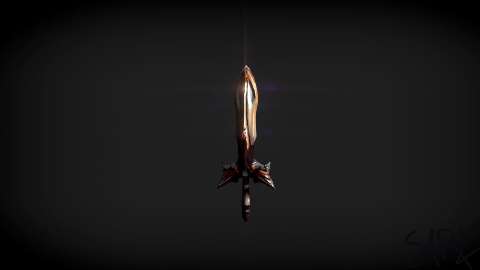 ToothFish Sword free VR / AR / low-poly 3D model | CGTrader