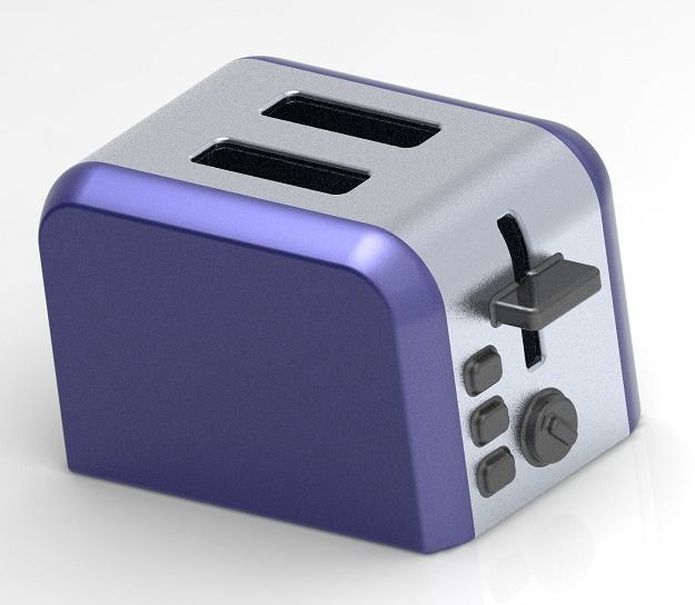 Classic Toaster 3D model 3D printable | CGTrader