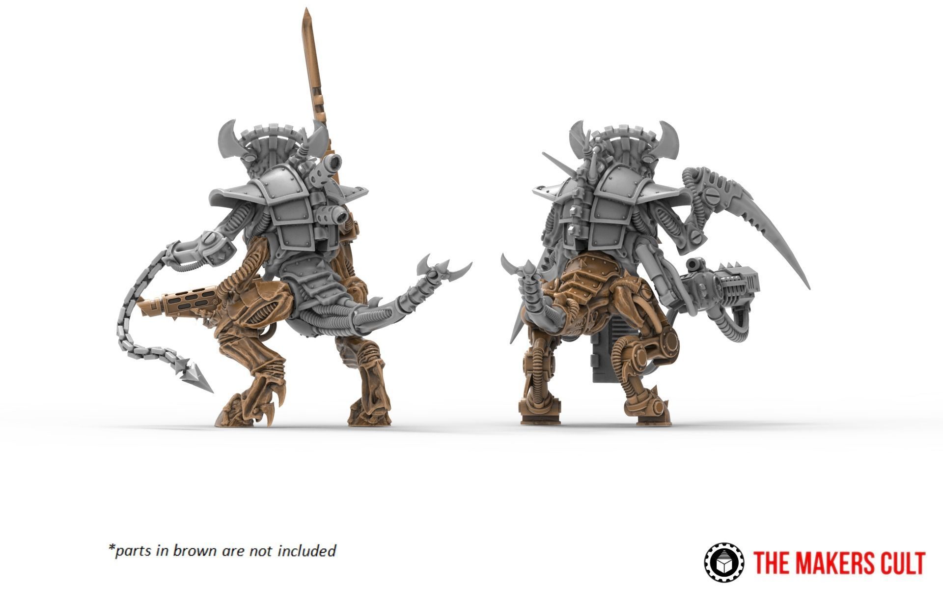 Iron Hive - Warriors set2 and alpha version 3D model 3D printable ...