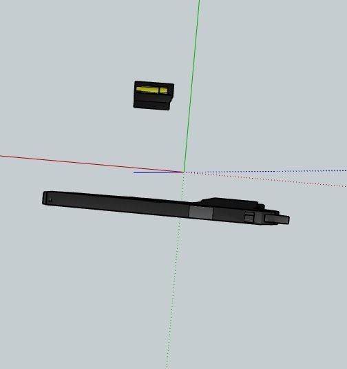 Simple Gun Model Pack 3D model | CGTrader