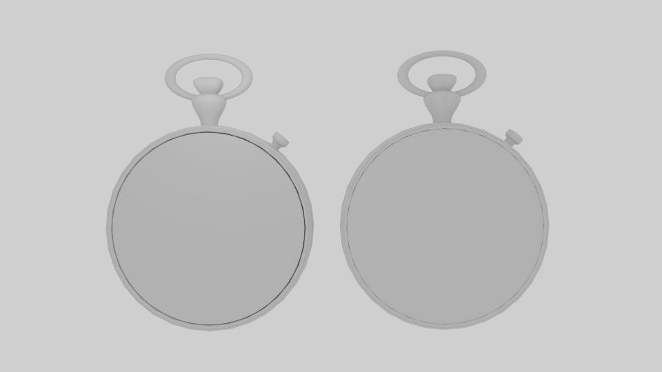 3D model Stopwatch Cartoon VR / AR / low-poly | CGTrader