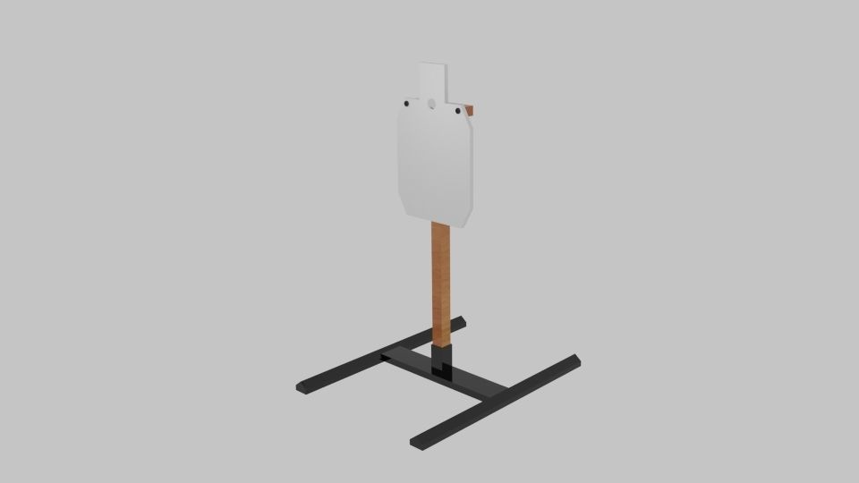 3D model Shoot Target VR / AR / low-poly | CGTrader