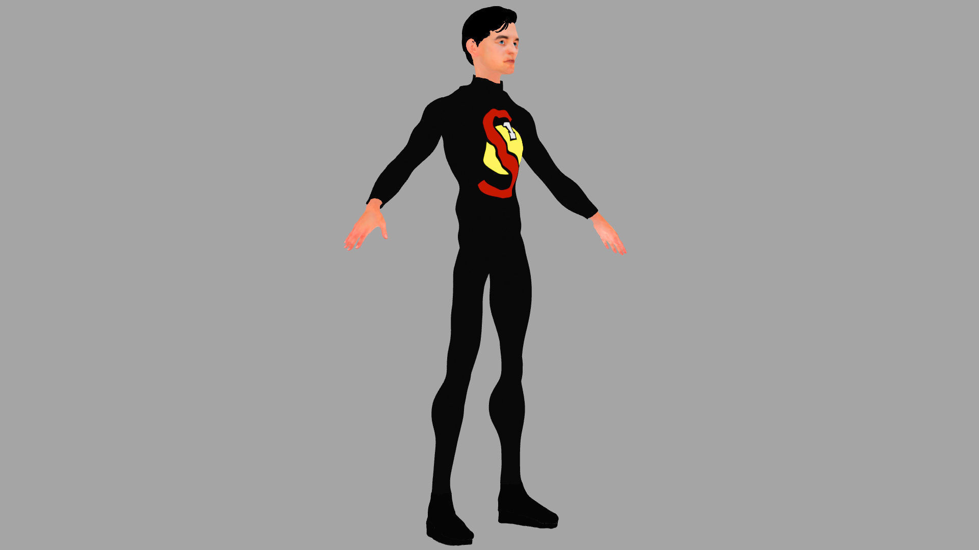 Flashpoint Superman - Subject 1 - Comic And Movie 3D model rigged ...