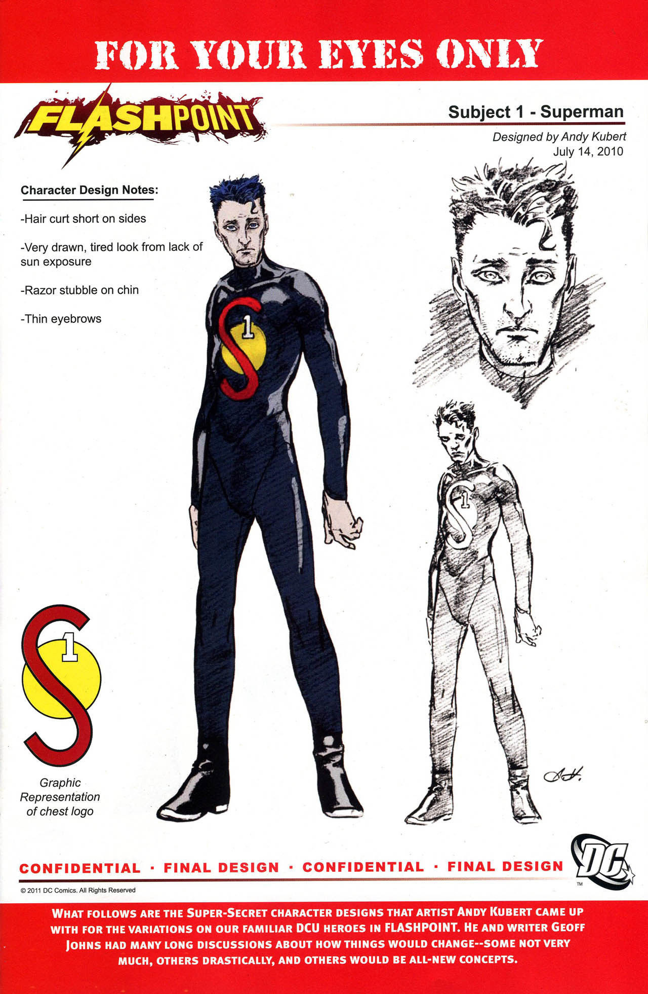 Flashpoint Superman - Subject 1 - Comic And Movie 3D model rigged ...