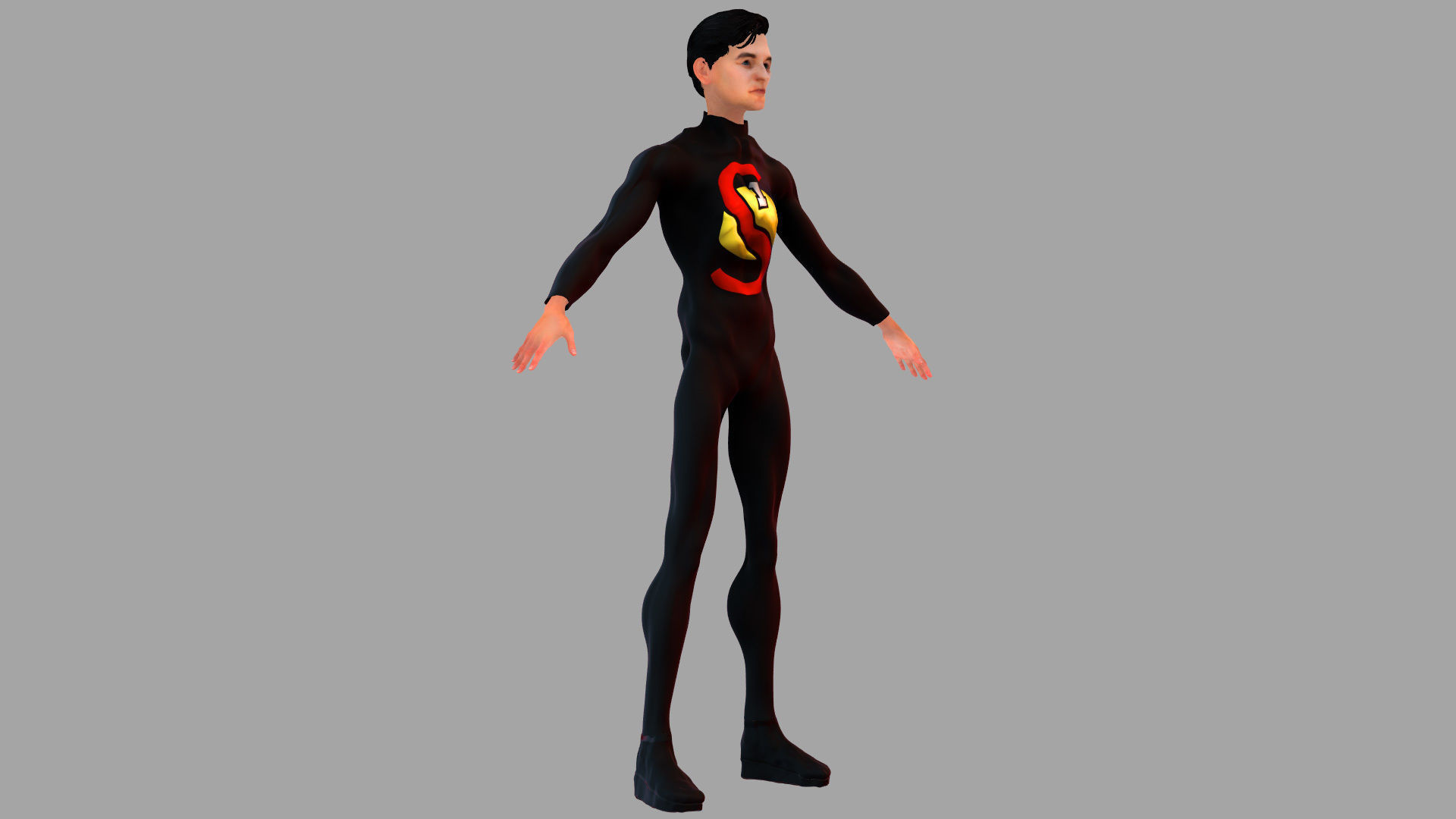 Flashpoint Superman - Subject 1 - Comic And Movie 3D model rigged ...