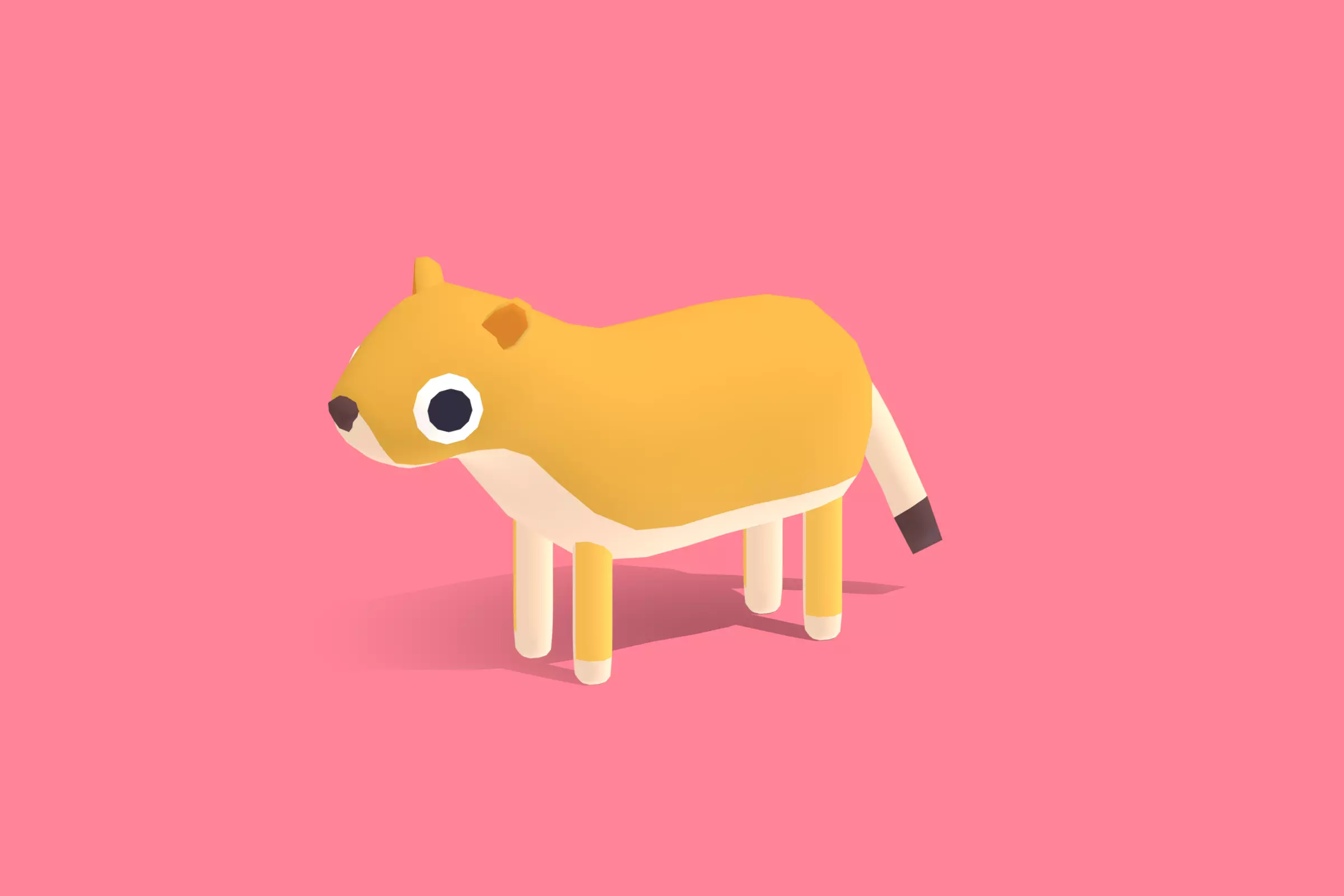3D model Lioness - Quirky Series VR / AR / low-poly | CGTrader