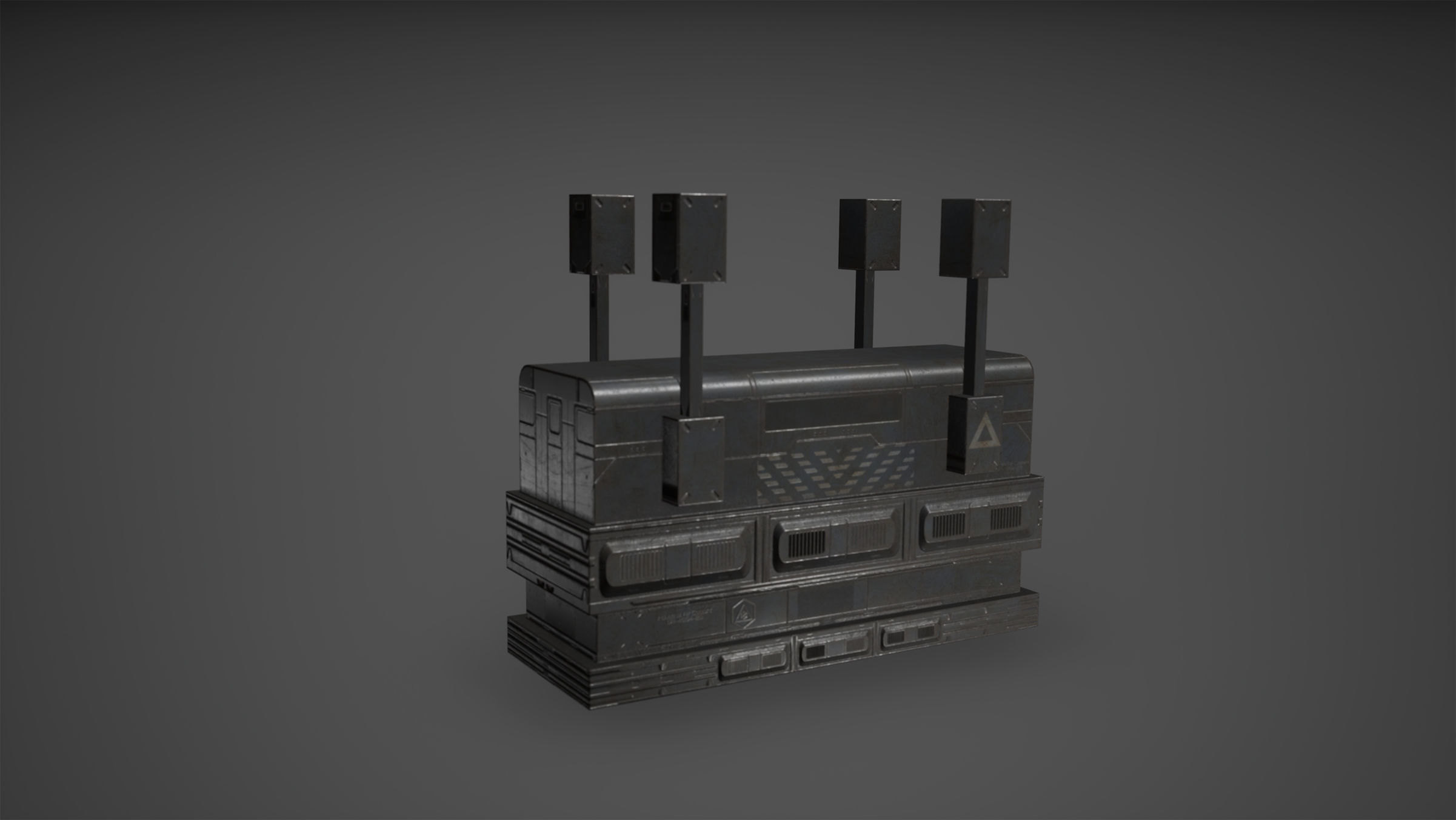 3D model Air Heat Game Ready VR / AR / low-poly | CGTrader