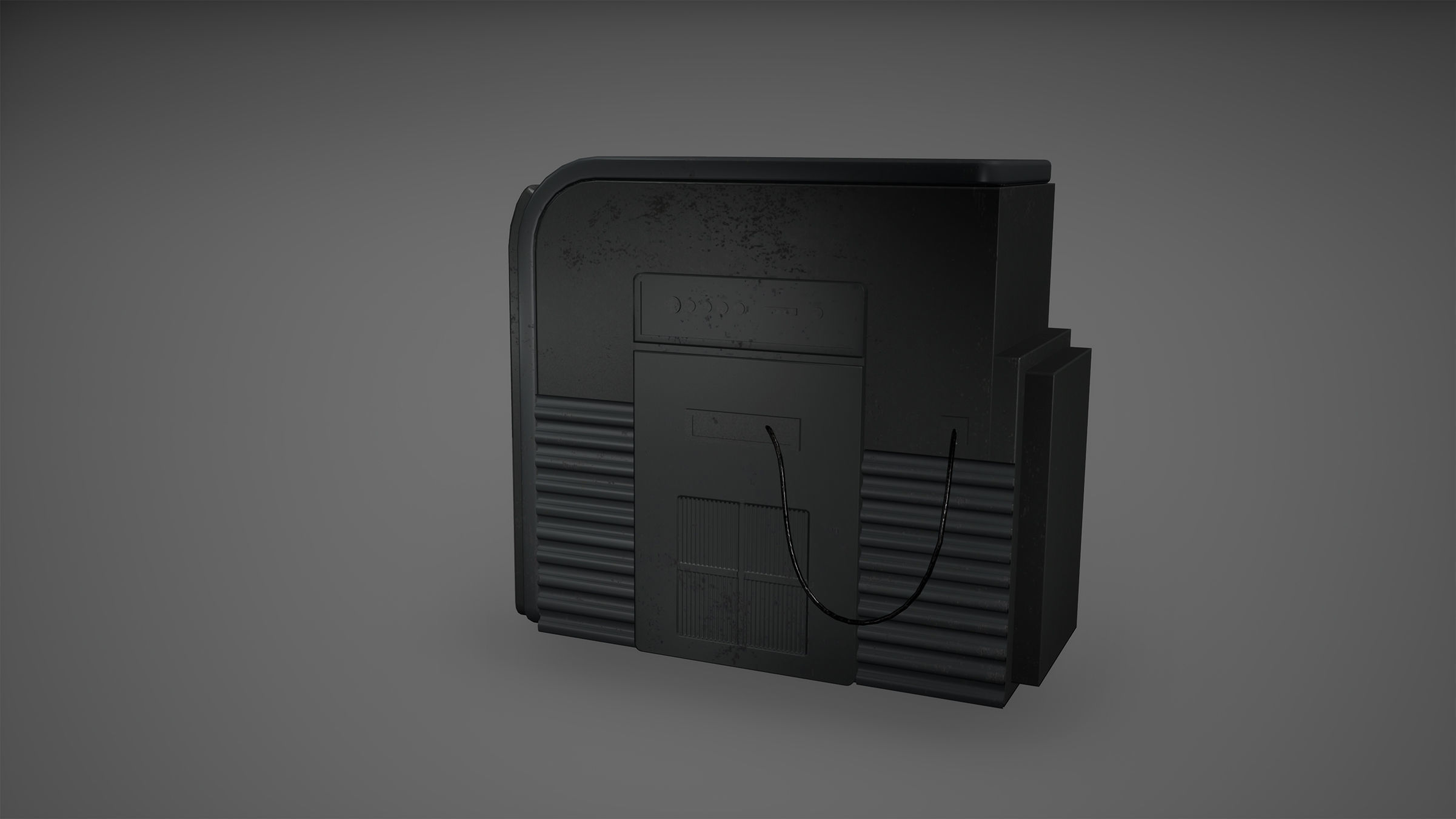 3D model Ticket Machine Cyberpunk Game Ready VR / AR / low-poly | CGTrader