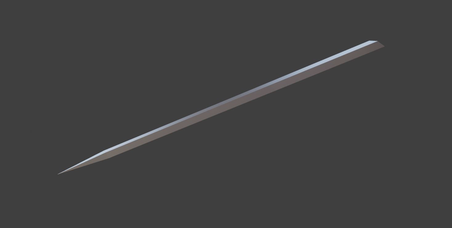 Witcher Gear Wolf School Silver sword 3D model 3D printable | CGTrader