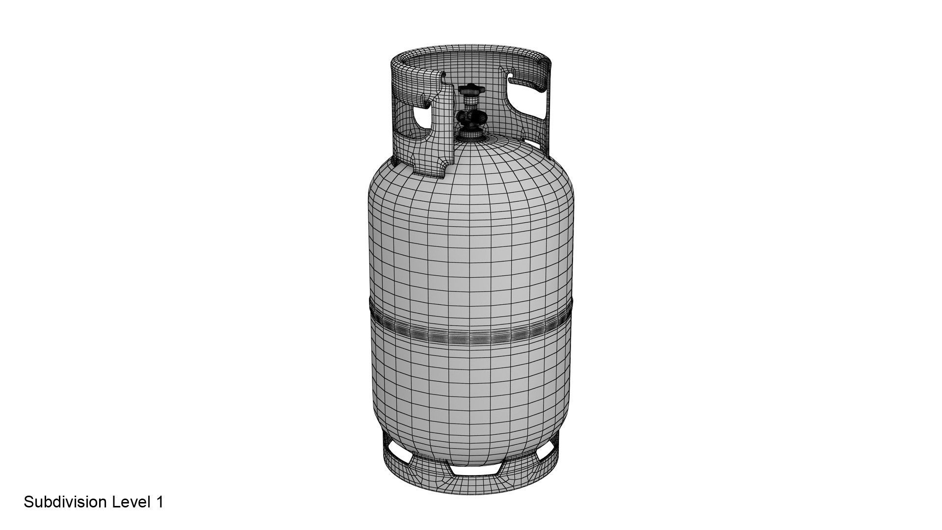 Gas cylinders collection 3D model | CGTrader