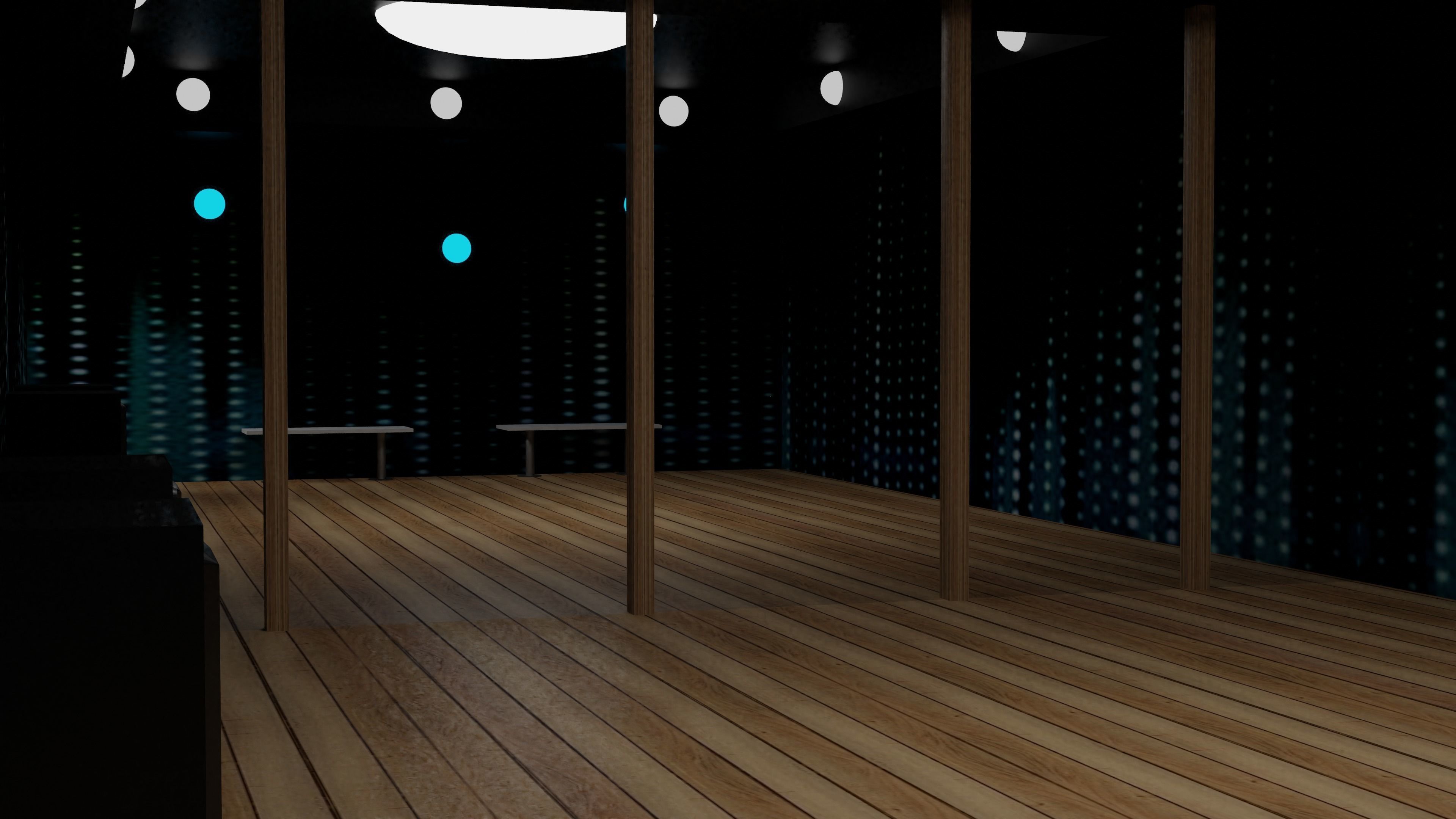 Dance studio free 3D model | CGTrader