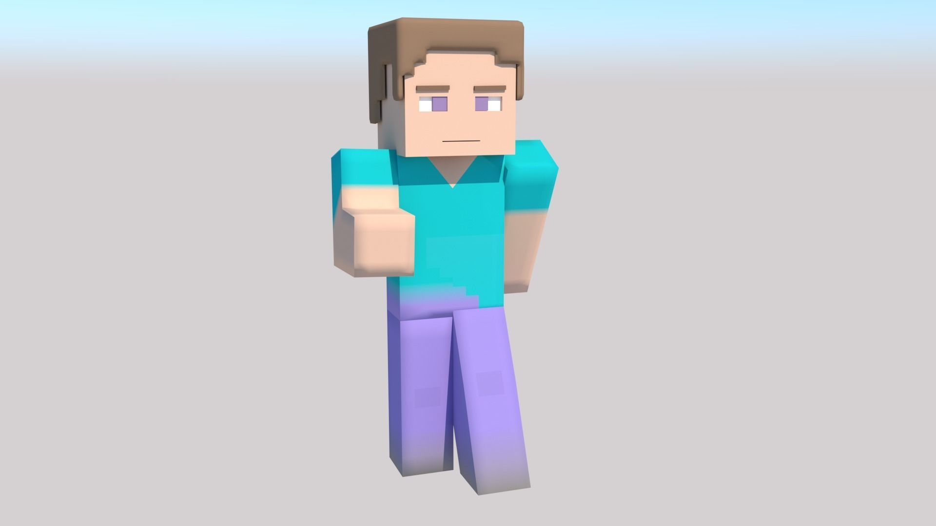 3D model Steve Minecraft Original VR / AR / low-poly | CGTrader