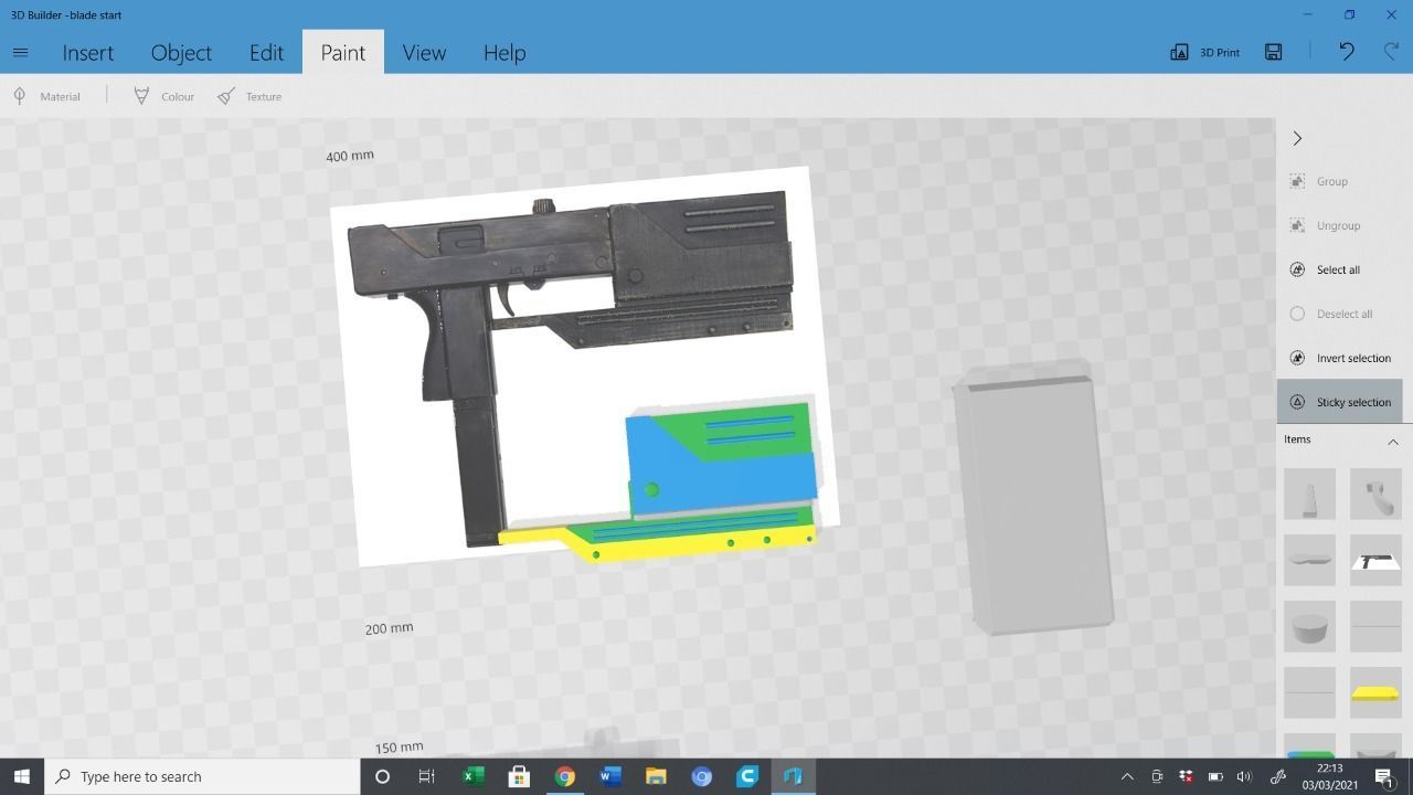 Blade Mac 11 3D model 3D printable | CGTrader