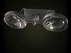 Black Over Head Lighting Outdoors 3D model | CGTrader