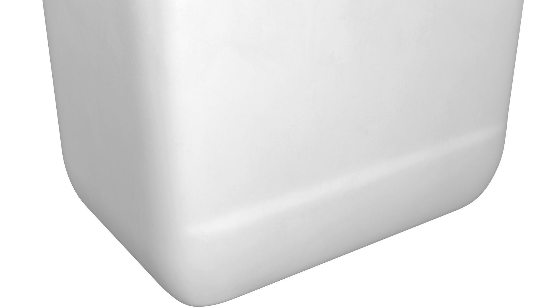 Plastic container white 02 3D model | CGTrader
