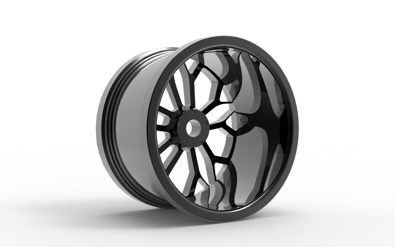 car rim design free 3D model 3D printable | CGTrader