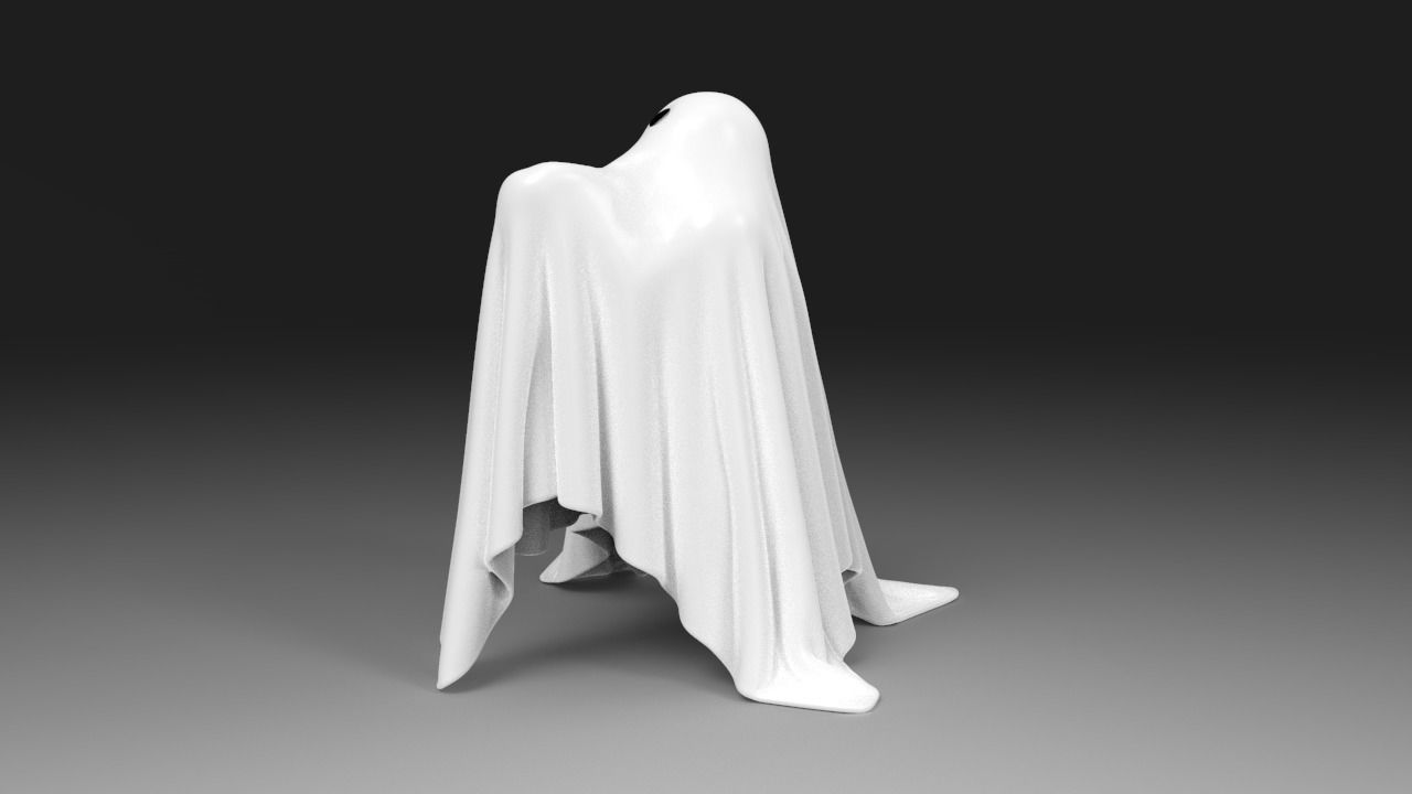 Cloth Ghost STL for 3D model 3D printable | CGTrader