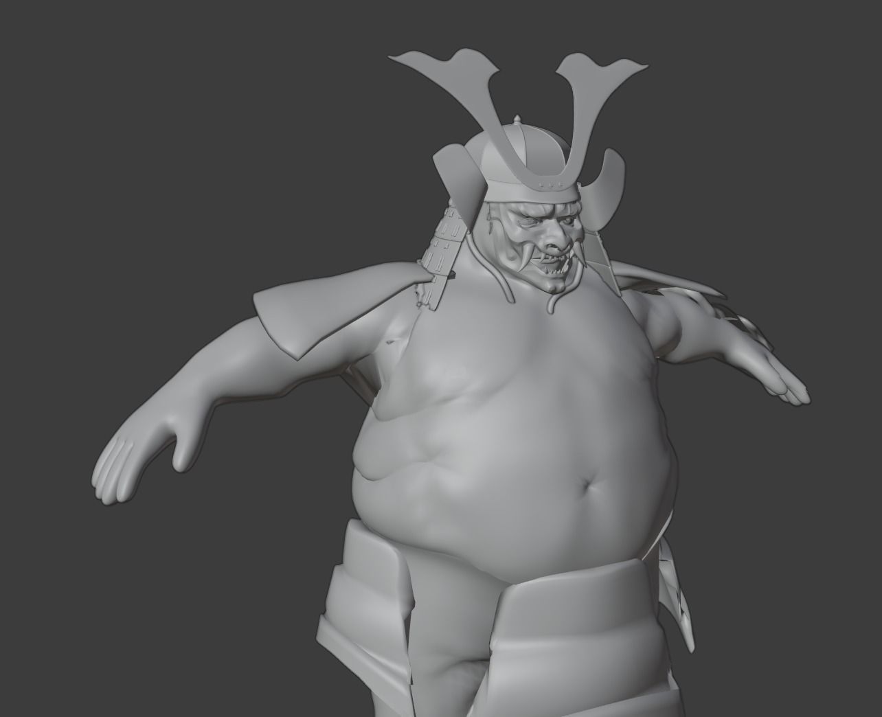 Samurai Boss free VR / AR / low-poly 3D model rigged | CGTrader