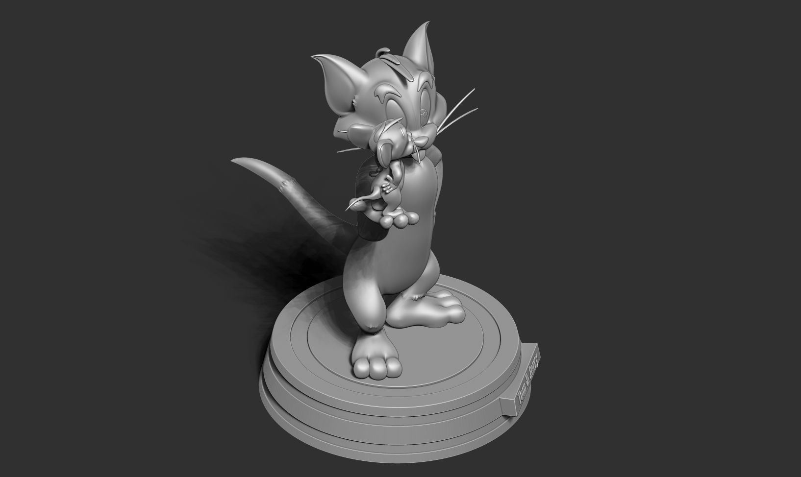 Tom and Jerry 3D model 3D printable | CGTrader