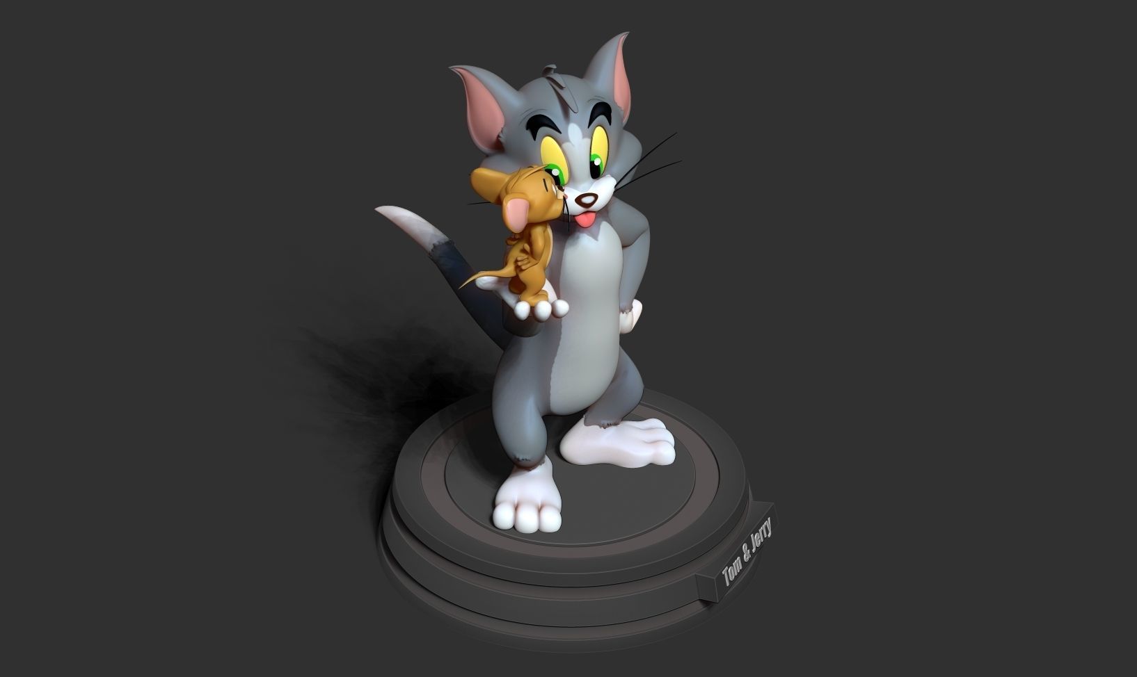 Tom and Jerry 3D model 3D printable | CGTrader