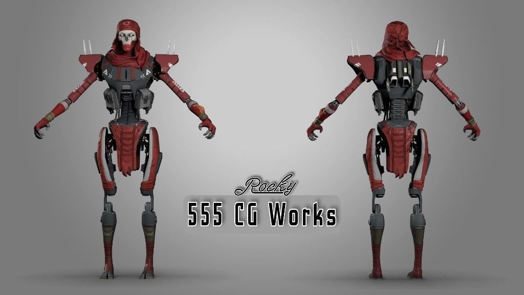 Revenant Robot 3D model rigged | CGTrader