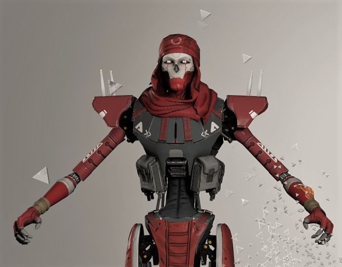 Revenant Robot 3D model rigged | CGTrader