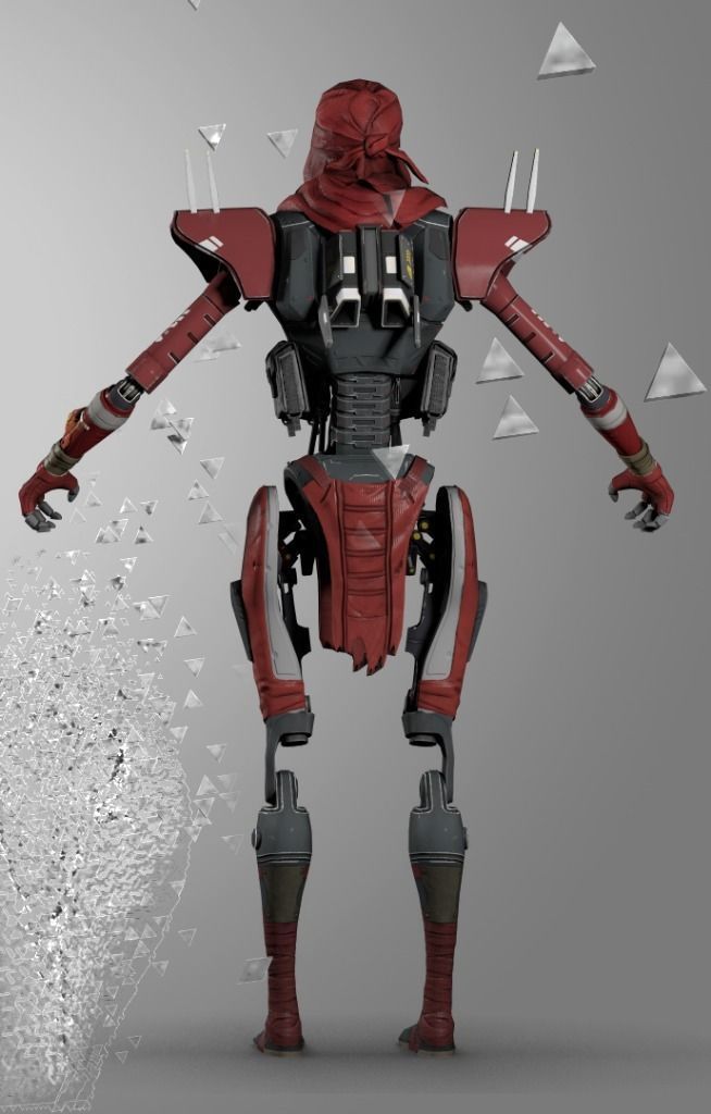 Revenant Robot 3D model rigged | CGTrader