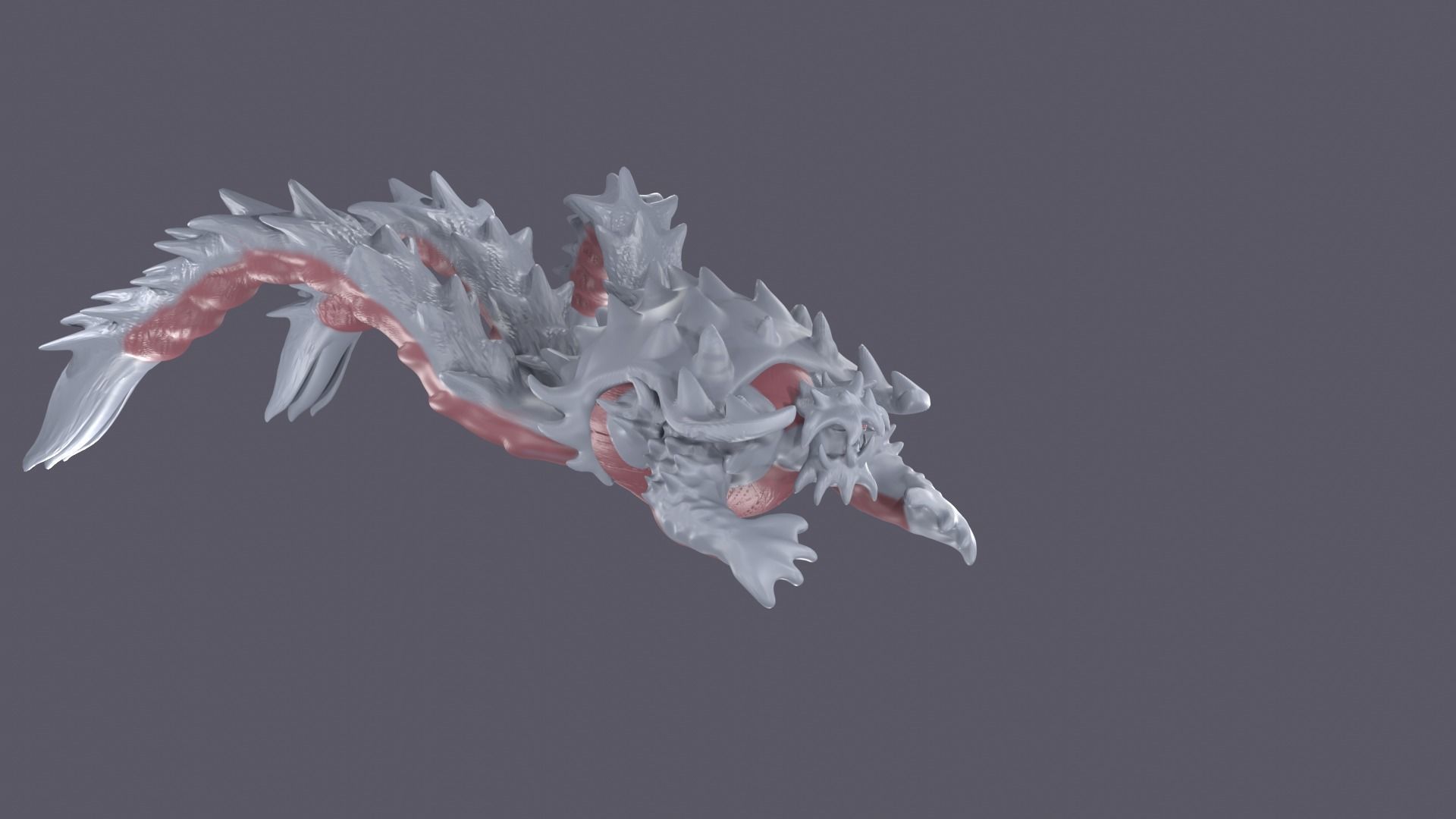 Isobu Three tales from Naruto 3D model rigged | CGTrader