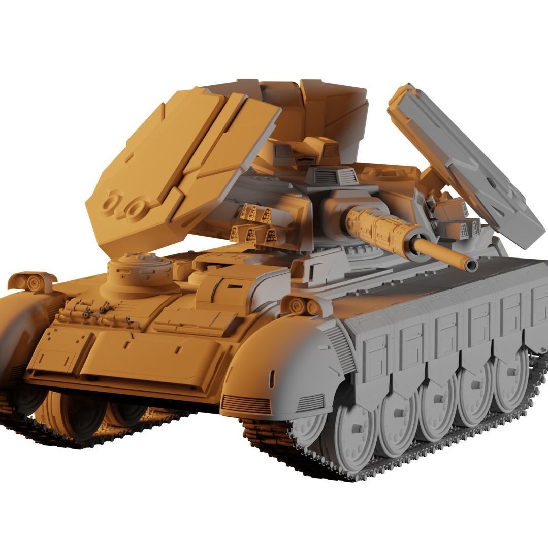 Mirage Tank 3D model 3D printable | CGTrader