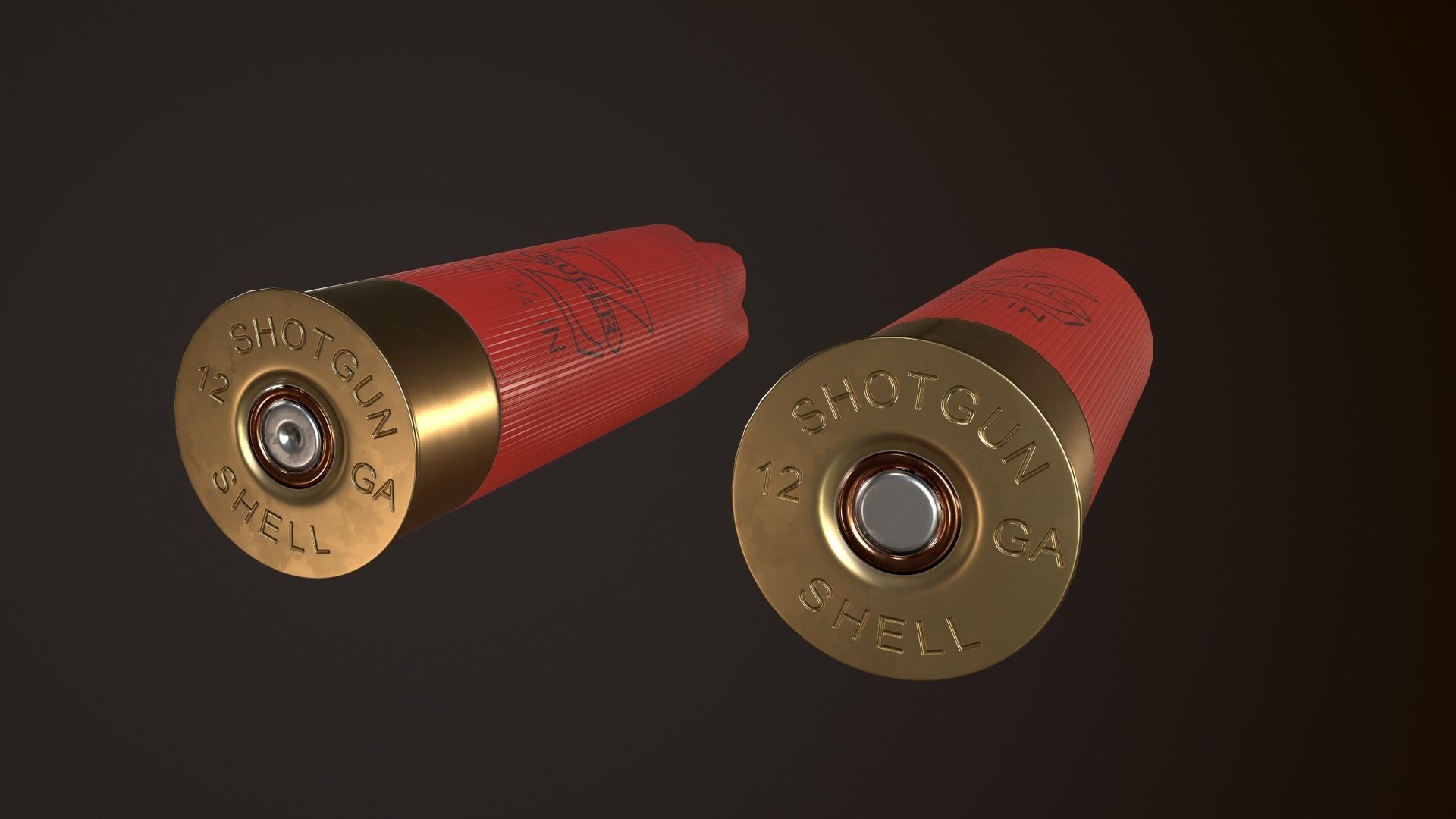 3D model 12ga Shotgun Shell VR / AR / low-poly | CGTrader