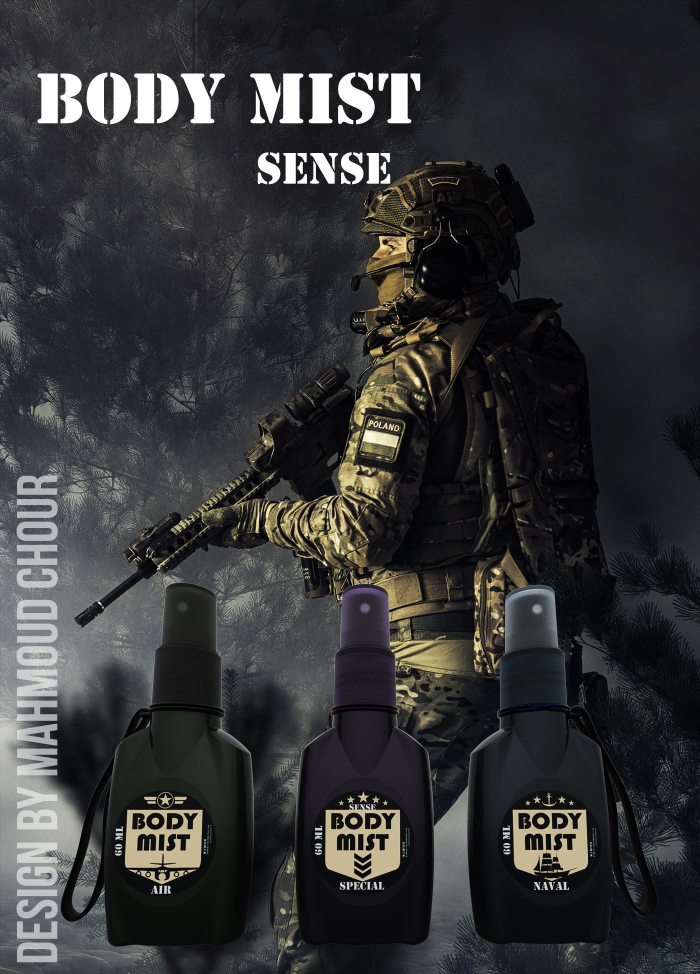 BODY MIST BOTTLE 3D model | CGTrader