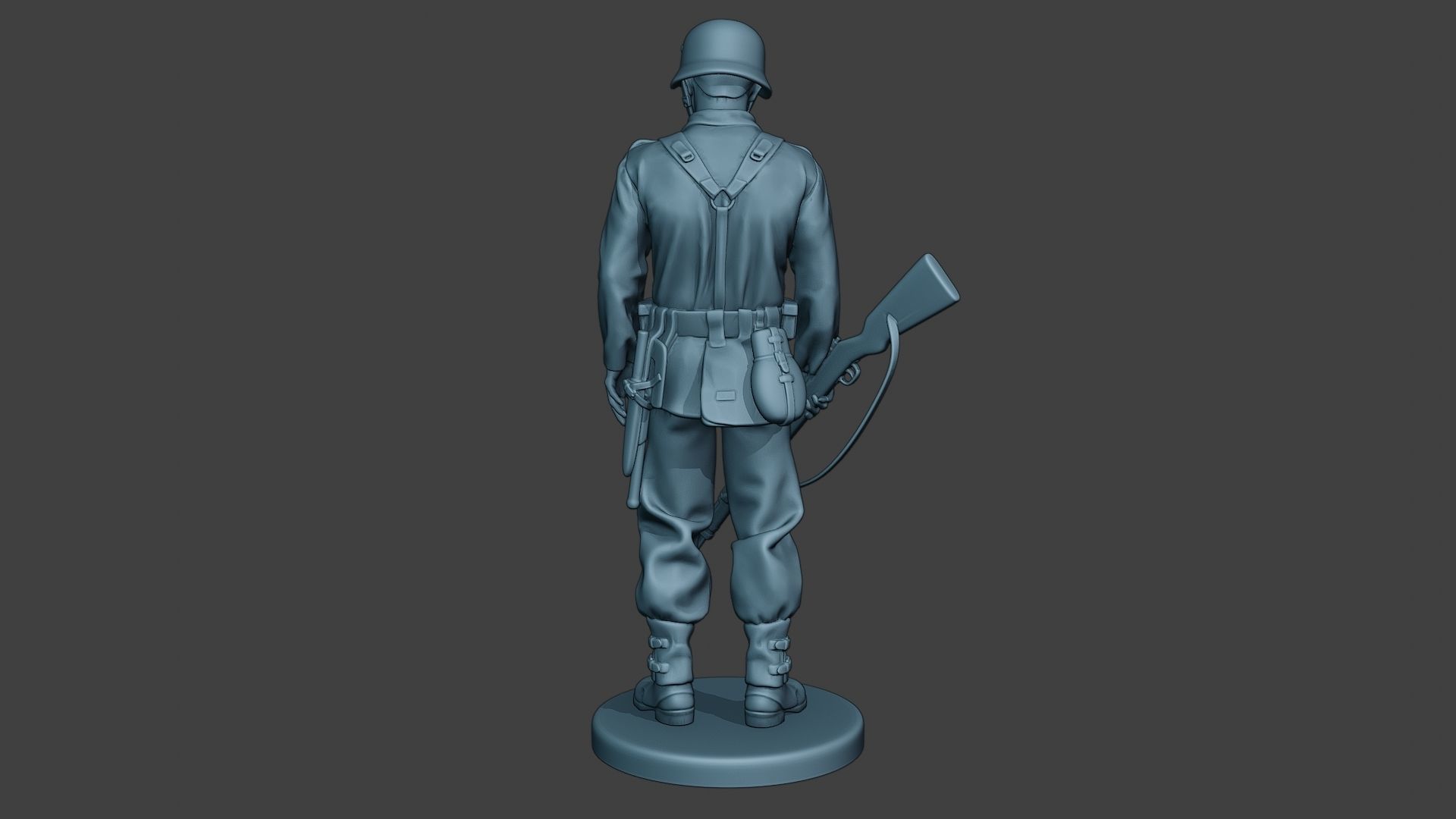 German soldier ww2 Praying3 G6 3D model 3D printable | CGTrader