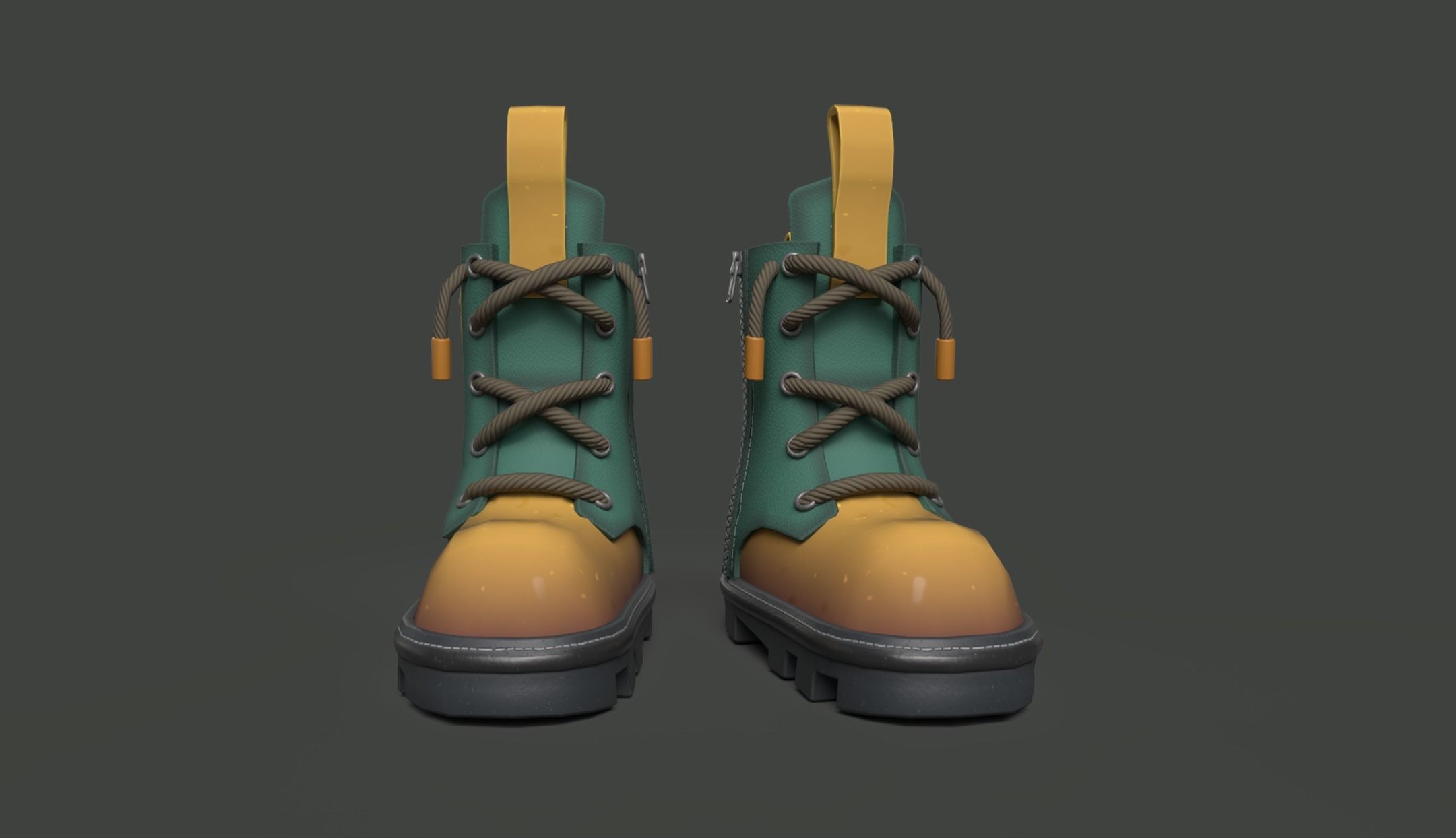 3D model 3d Boots cartoon VR / AR / low-poly | CGTrader