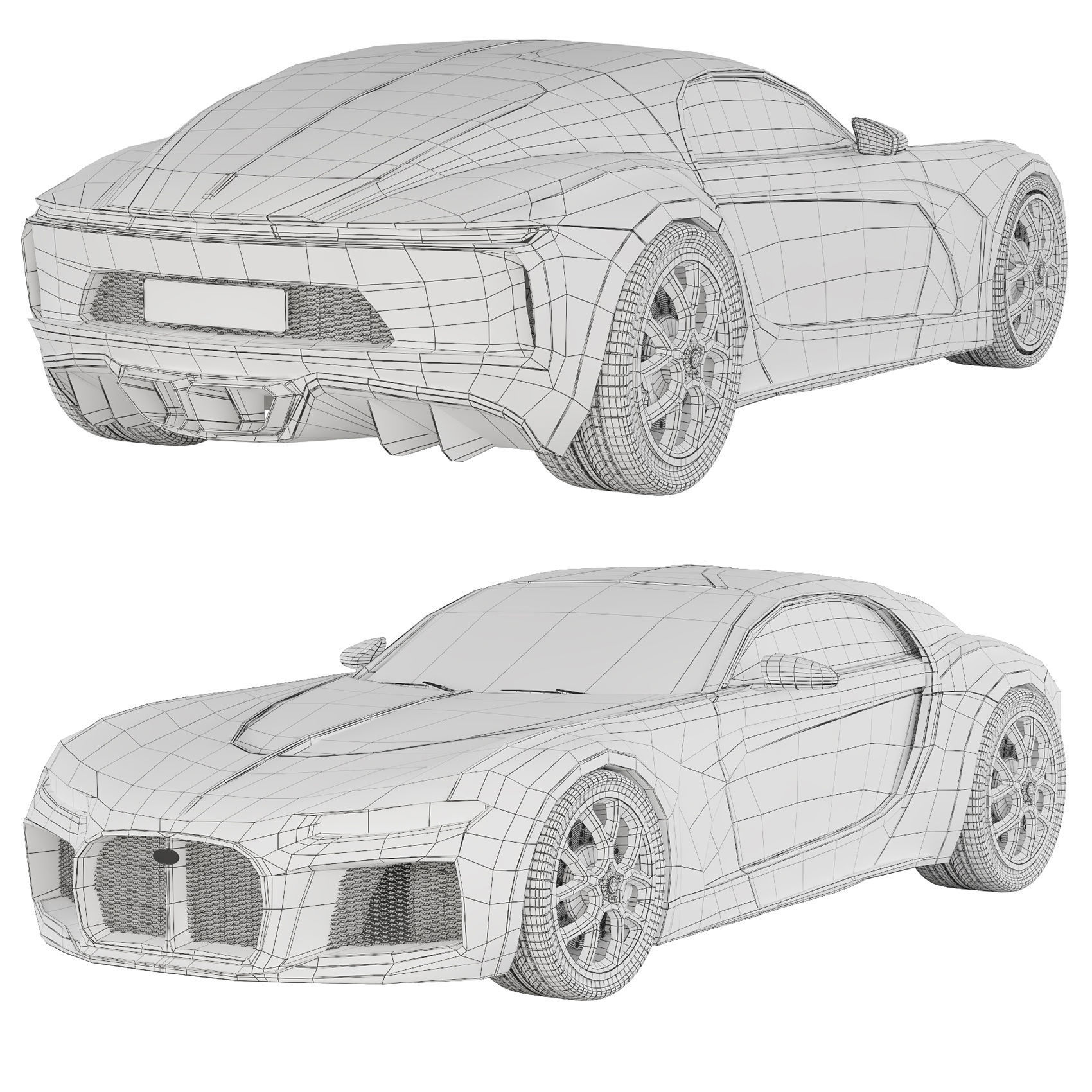 Bugatti Atlantic 2020 3D model | CGTrader