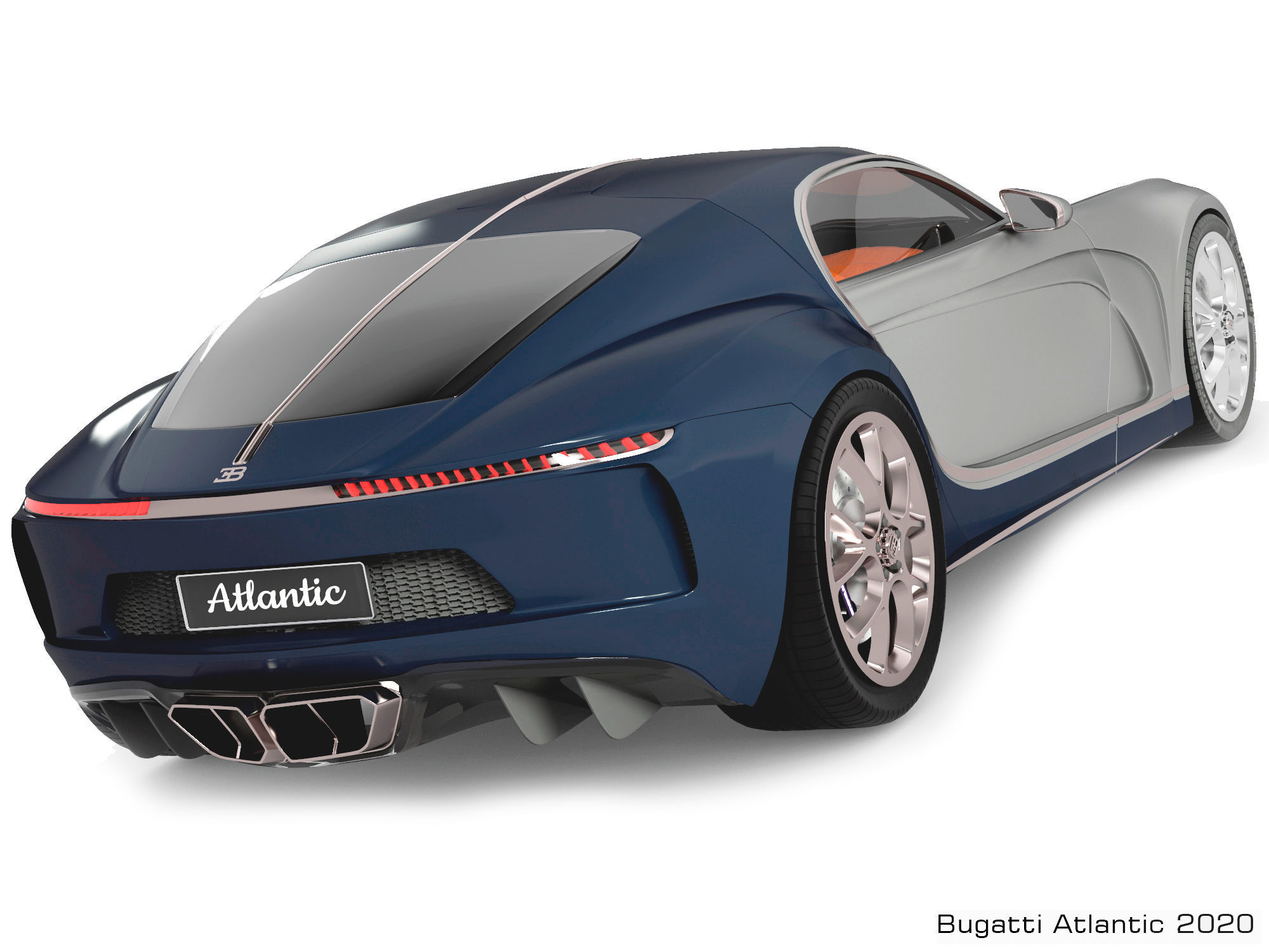 Bugatti Atlantic 2020 3D model | CGTrader