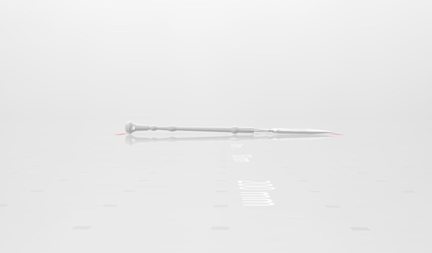 Varatha - Eternal Spear - HADES Keychain Miniature 3D model 3D ...